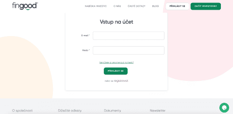 RECENZE: Fingood - investice do českých firem s výnosem až 12 %